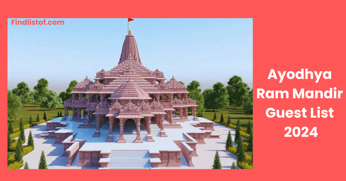 Ayodhya Ram Mandir Guest List 2026